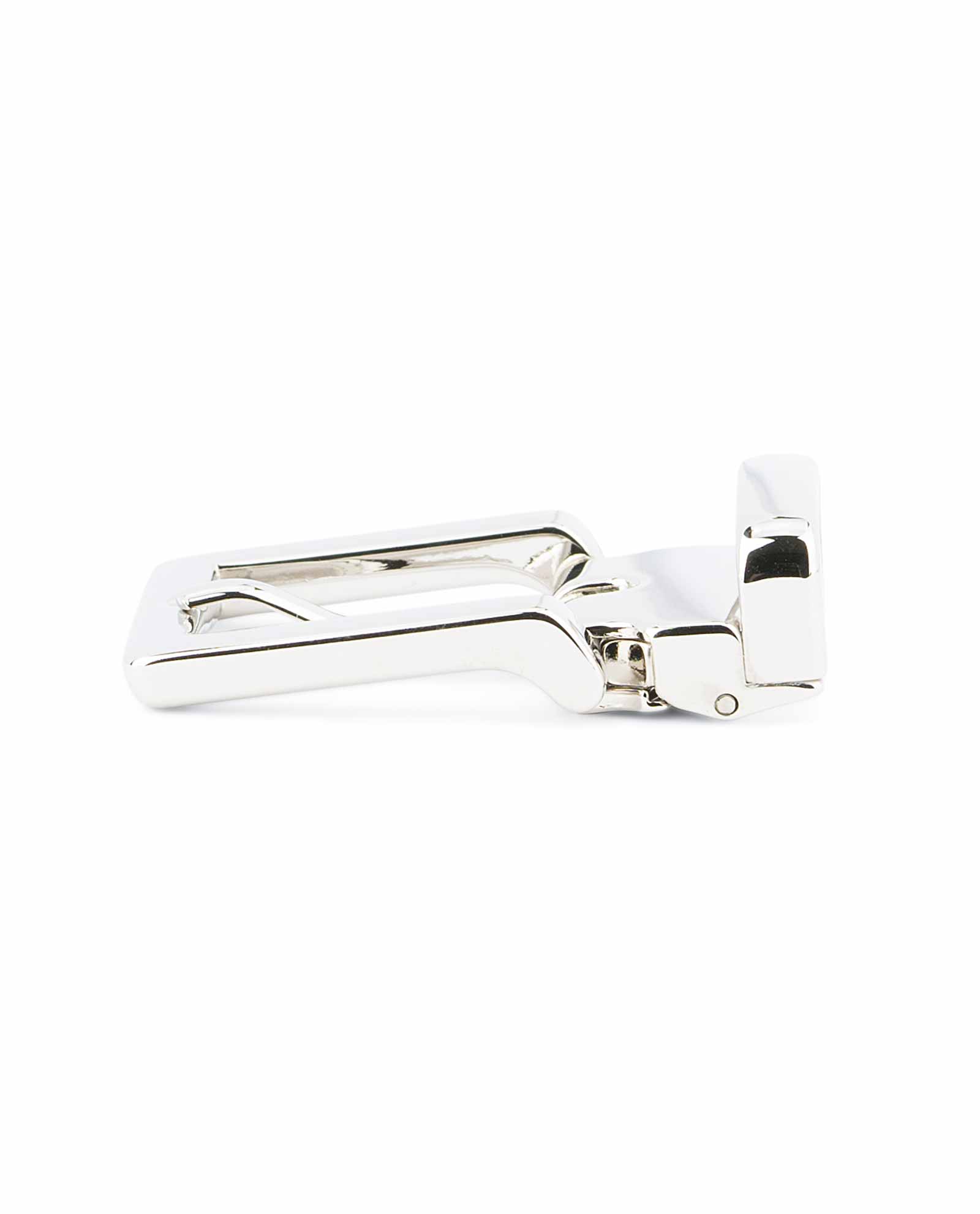 Buy 1 inch Belt Buckle | Square Nickel Silver | Made in Italy