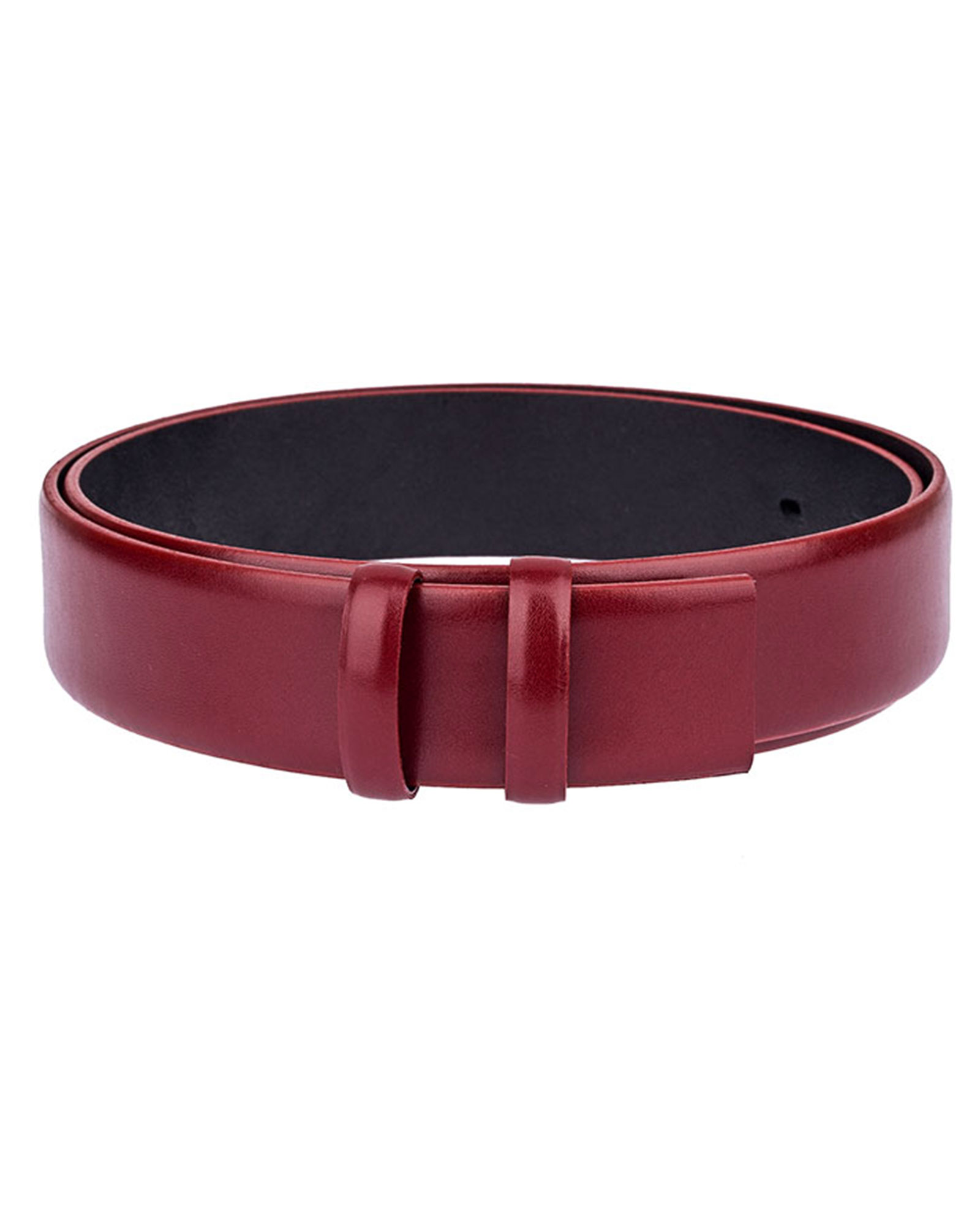 Buy Ruby Red Belt Strap - Adjustable Italian Leather - Freee Shipping
