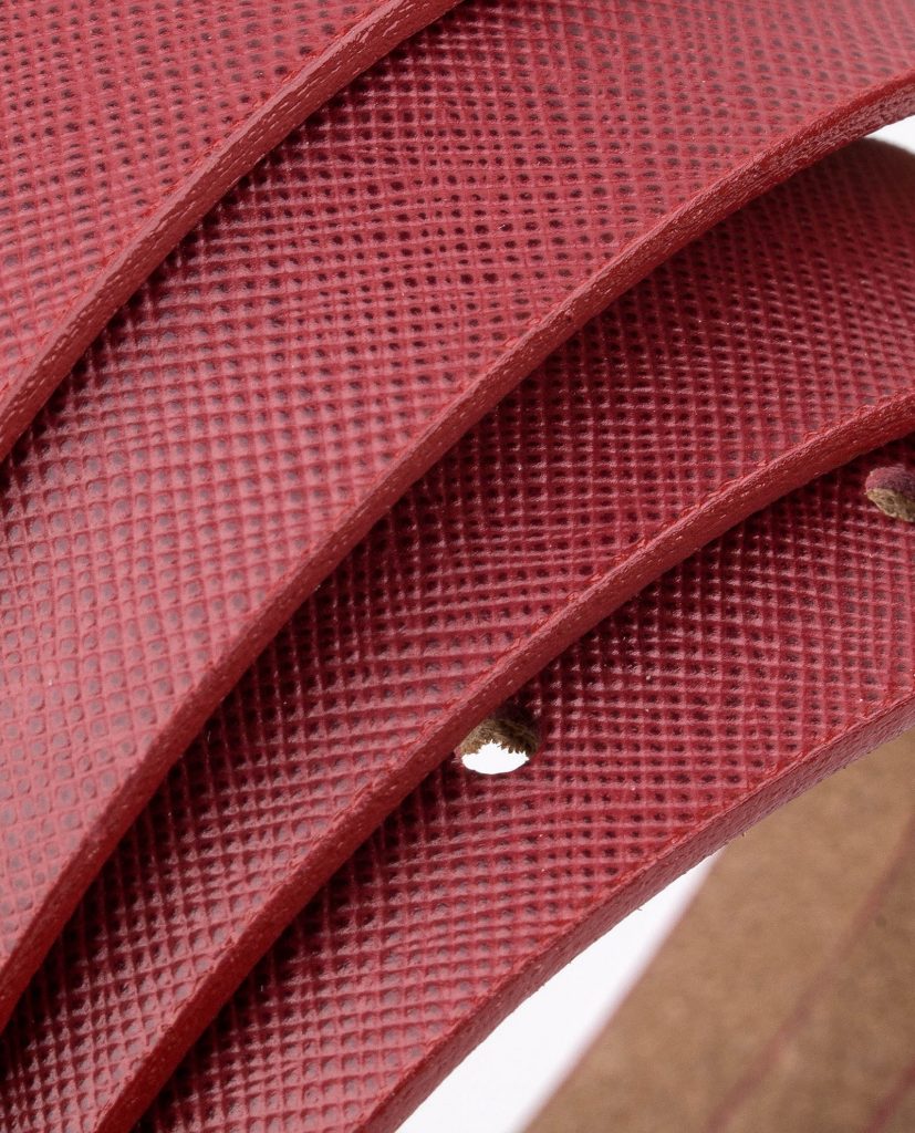 Buy Women's Burgundy Leather Belt | LeatherBeltsOnline.com | Free Ship