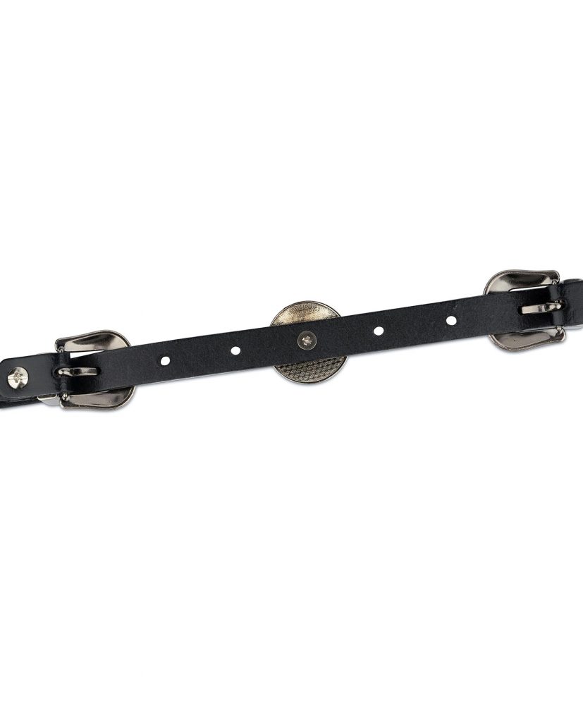 Buy Double Buckle Girls Western Belt | Capo Pelle
