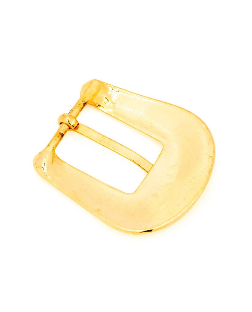 Buy Western Yellow Gold Belt Buckle | LeatherBeltsOnline.com