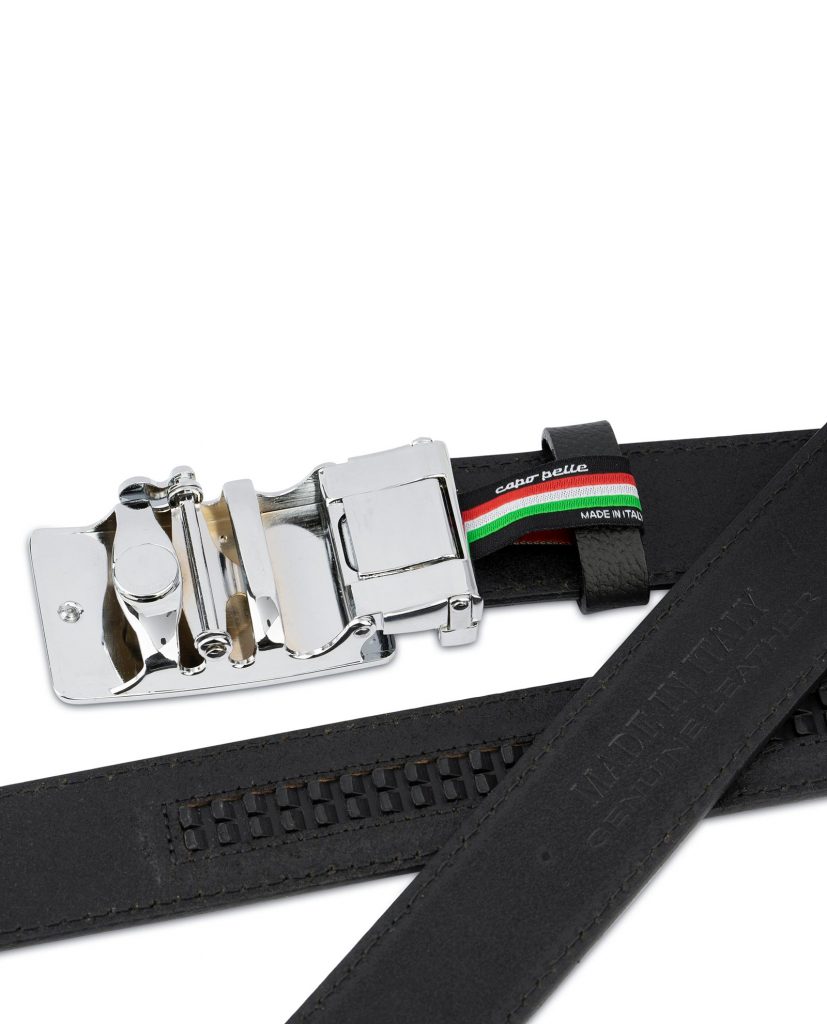 Buy Black Comfort Click Belt For Men | LeatherBeltsOnline.com