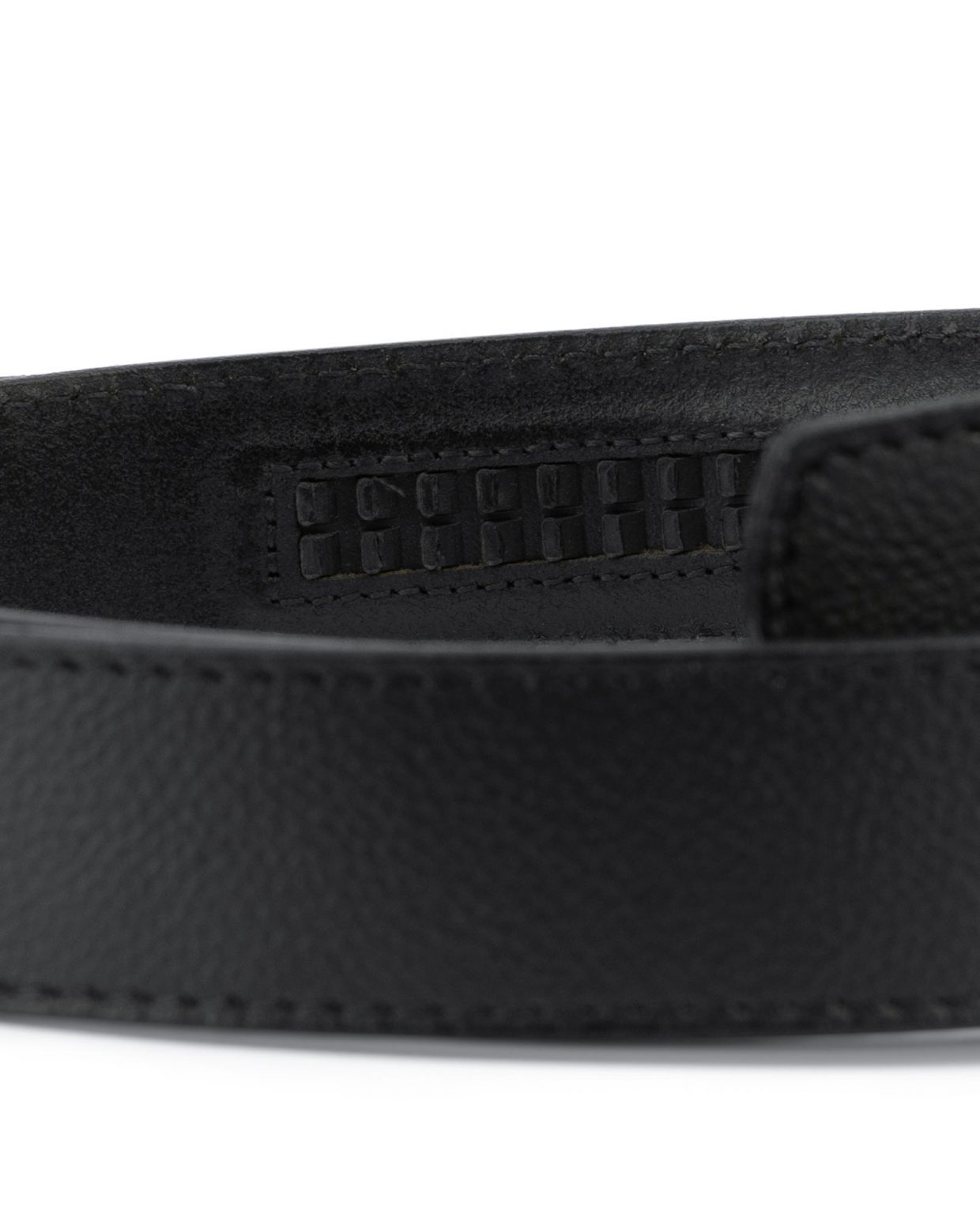 Buy Black Leather Strap for Men's Automatic Belt | LeatherBeltsOnline.com