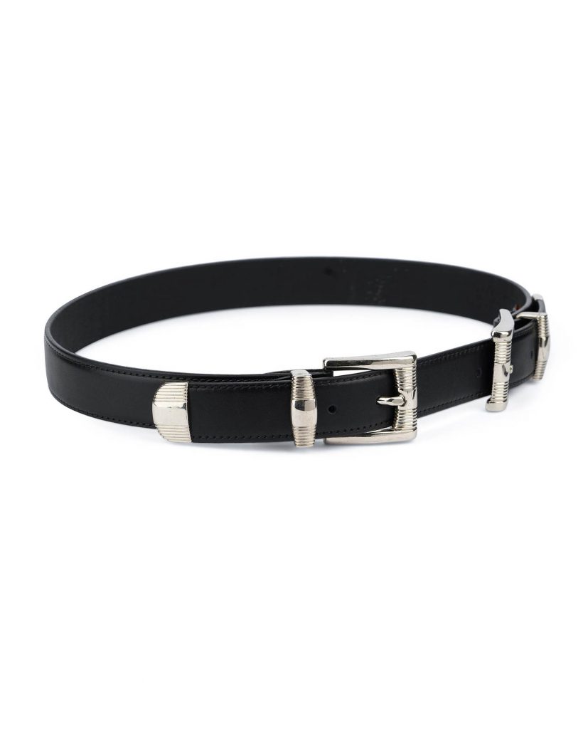 Buy Mens Double Buckle Belt | Full Grain Leather | Capo Pelle