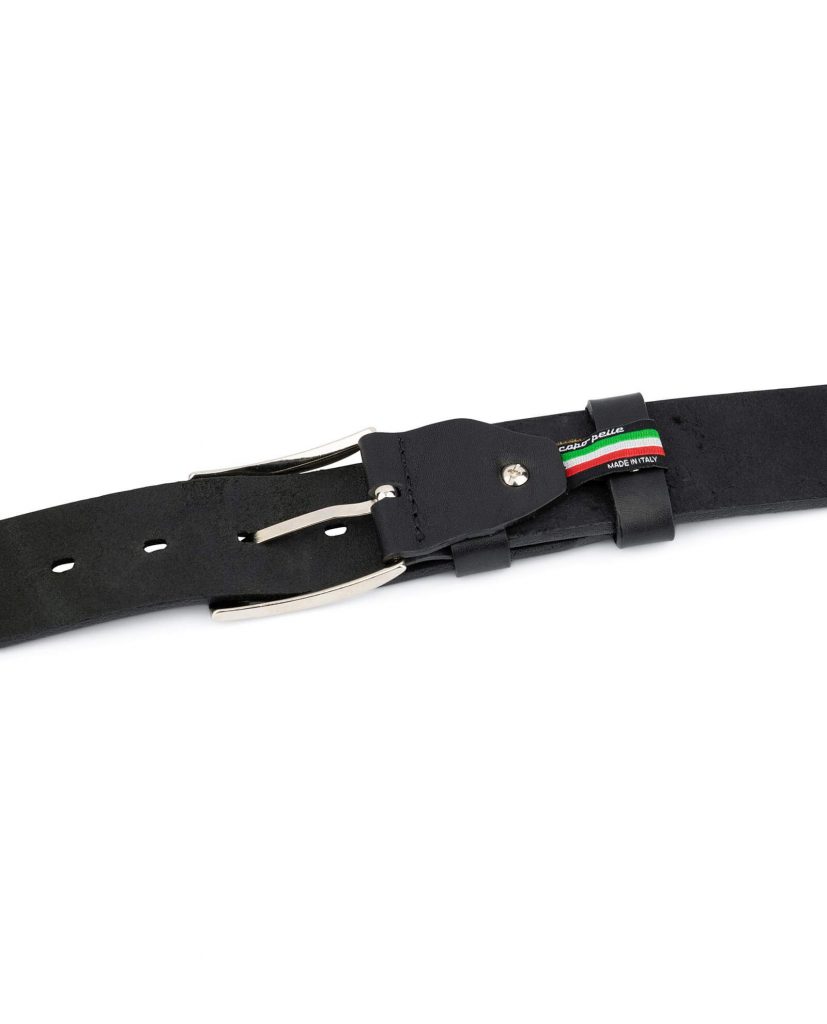 Buy Christian Cross Embossed Full Grain Leather Belt | Capo Pelle