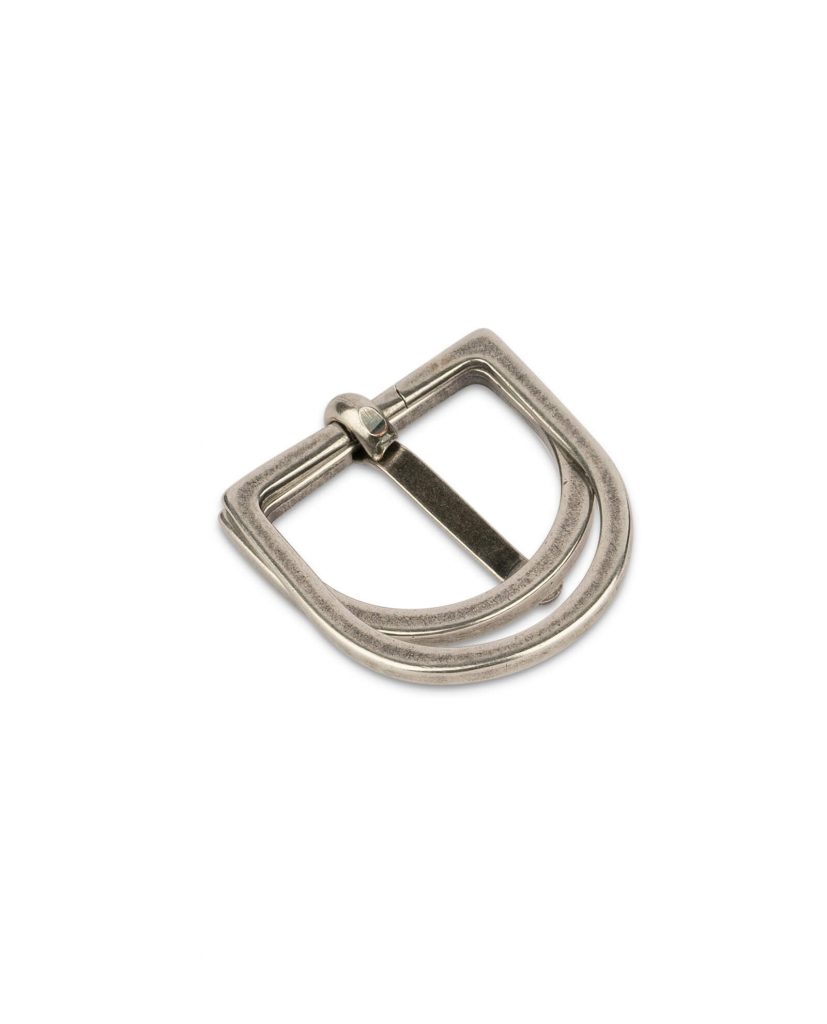 Buy Double D Ring Belt Buckle 30 Mm | LeatherBeltsOnline.com