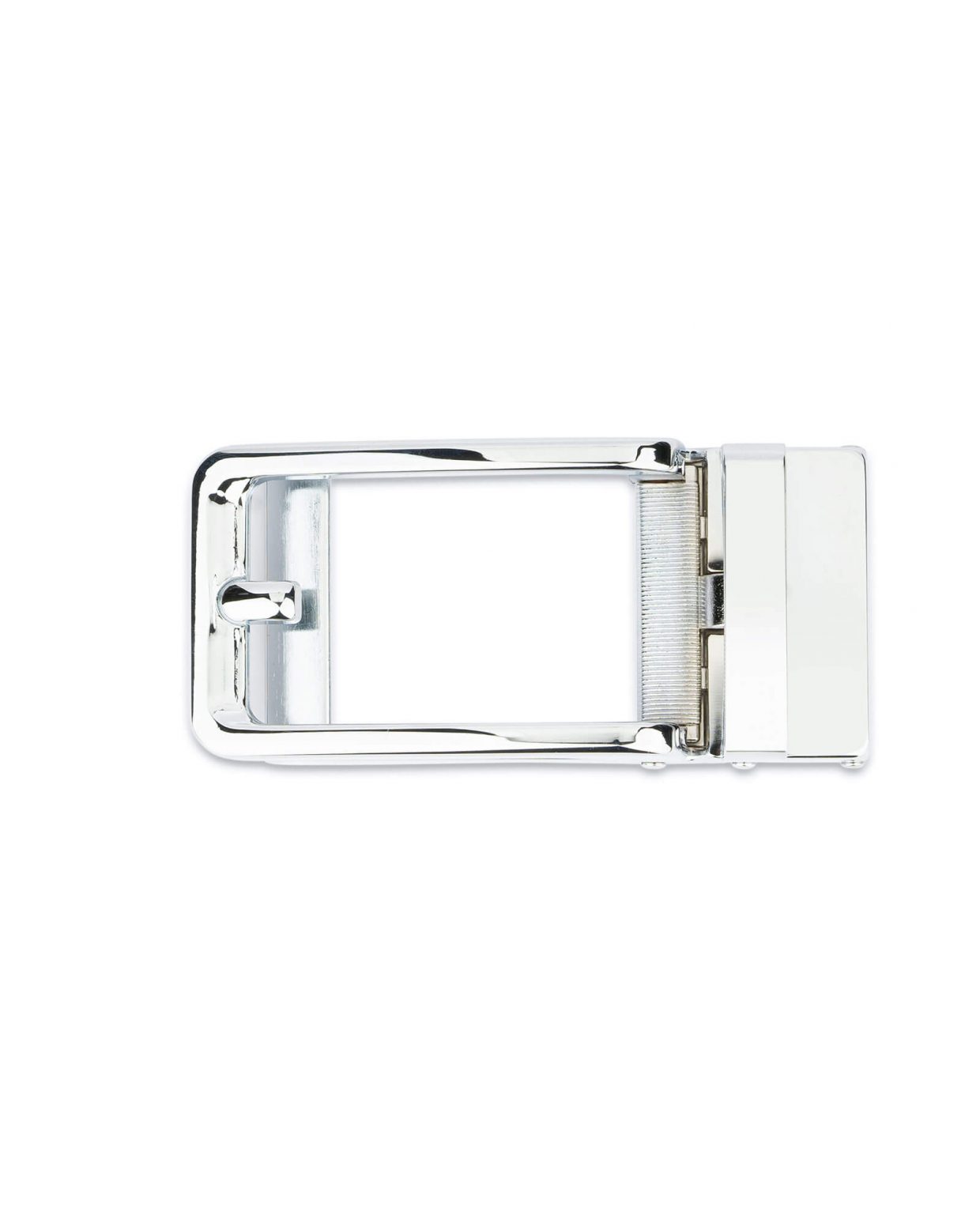 Buy Silver Slide Belt Buckle For Mens Belts | LeatherBeltsOnline.com