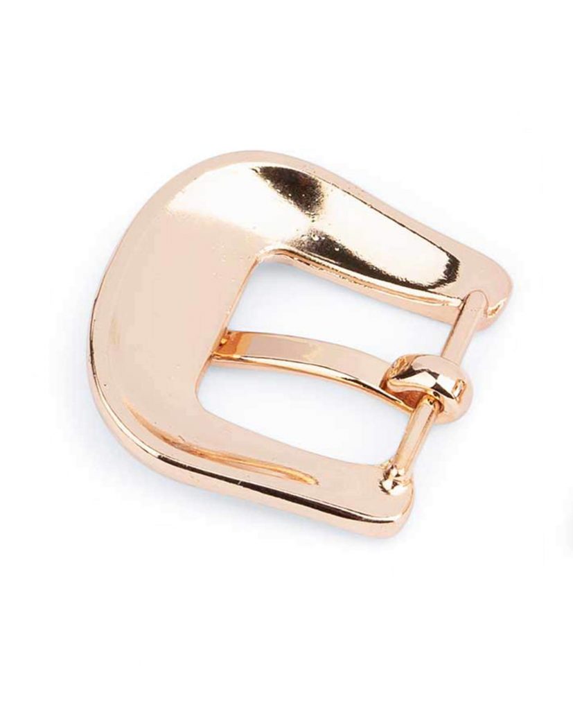 Buy Rose Gold Womens Belt Buckle Western 15mm | LeatherBeltsOnline