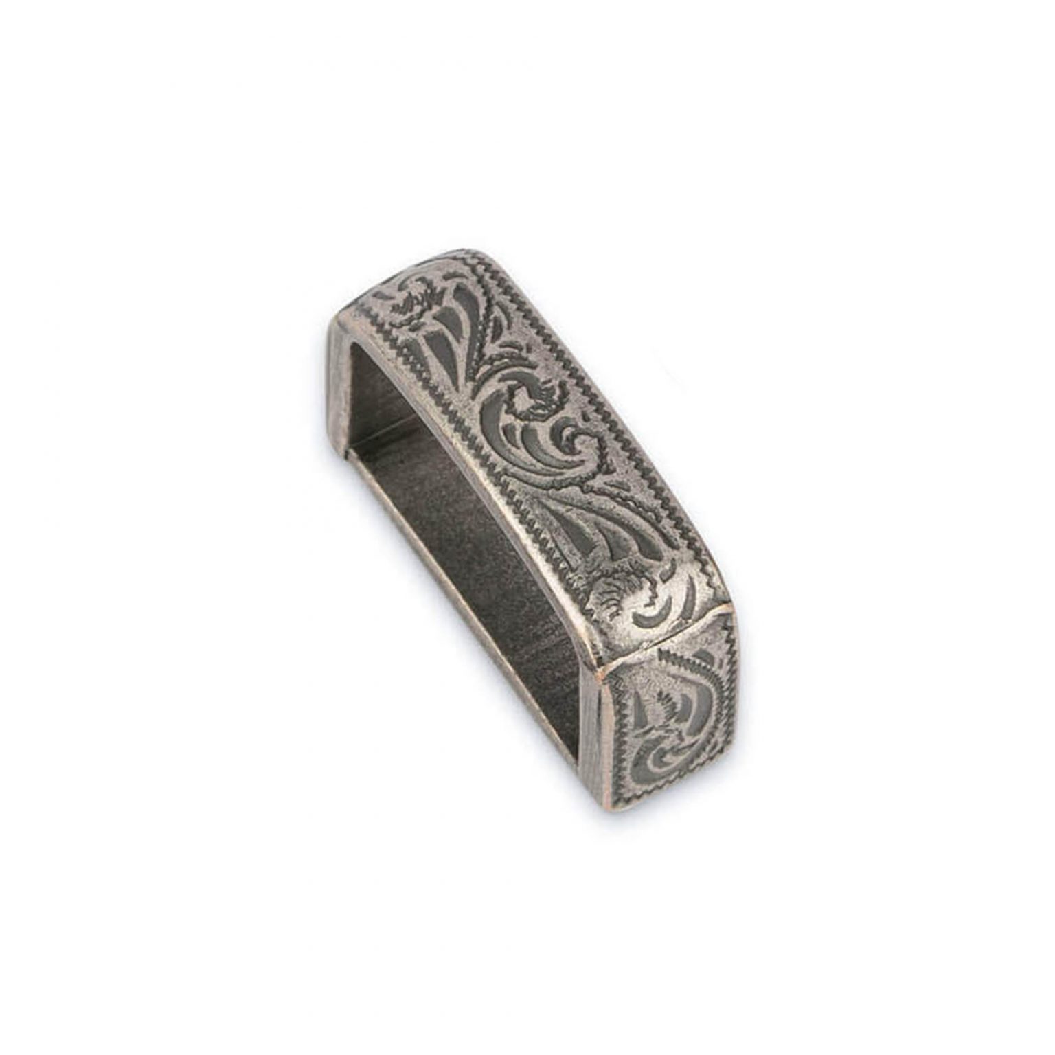 Buy Silver Metal Belt Loop 1 Inch | LeatherBeltsOnline.com