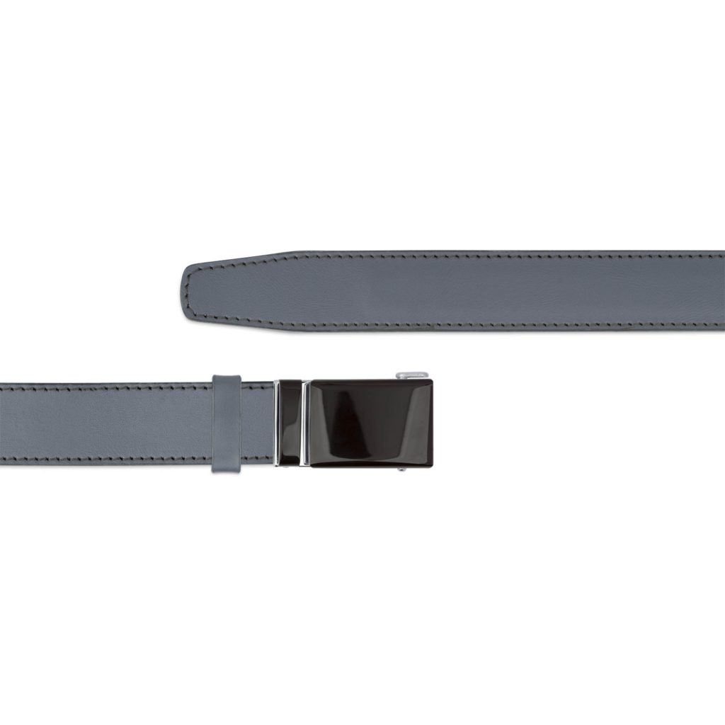 Buy Gray Comfort Click Belt With Brown Buckle - Capo Pelle