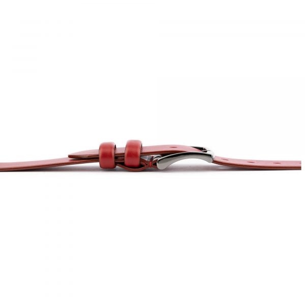 Buy Mens Red Belt For Jeans - Wide Thick Real Leather