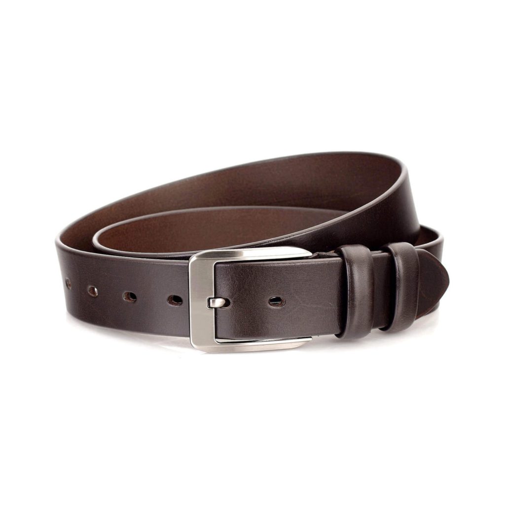 Buy Dark Brown Belt For Men Jeans - Real Leather 1 1/2 Inch