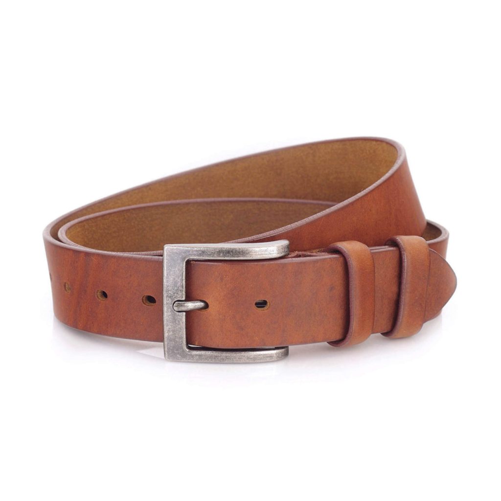 Buy Tan Cowhide Mens Belt For Jeans - Thick Leather Wide