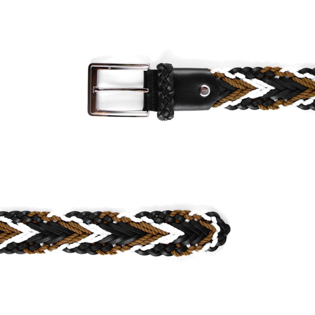 Buy Woven Mens Summer Belt - Colorful - LeatherBeltsOnline.com
