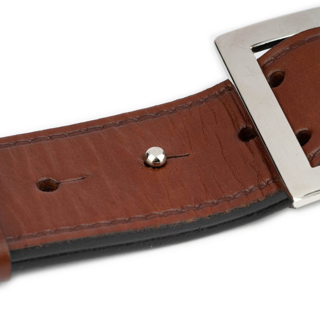 Buy Police Duty Belt - Brown Leather - LeatherBeltsOnline.com