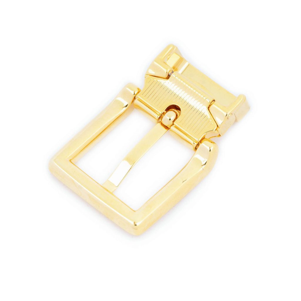 Buy Replacement Gold Belt Buckle 1 Inch Clasp - LeatherBeltsOnline.com