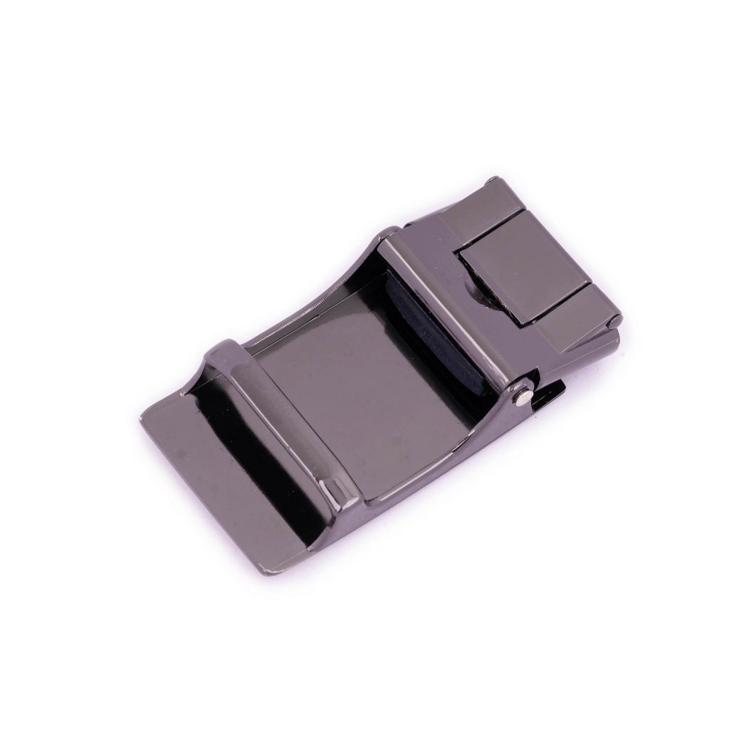 Buy Silent Automatic Mens Clasp Belt Buckle - LeatherBeltsOnline.com