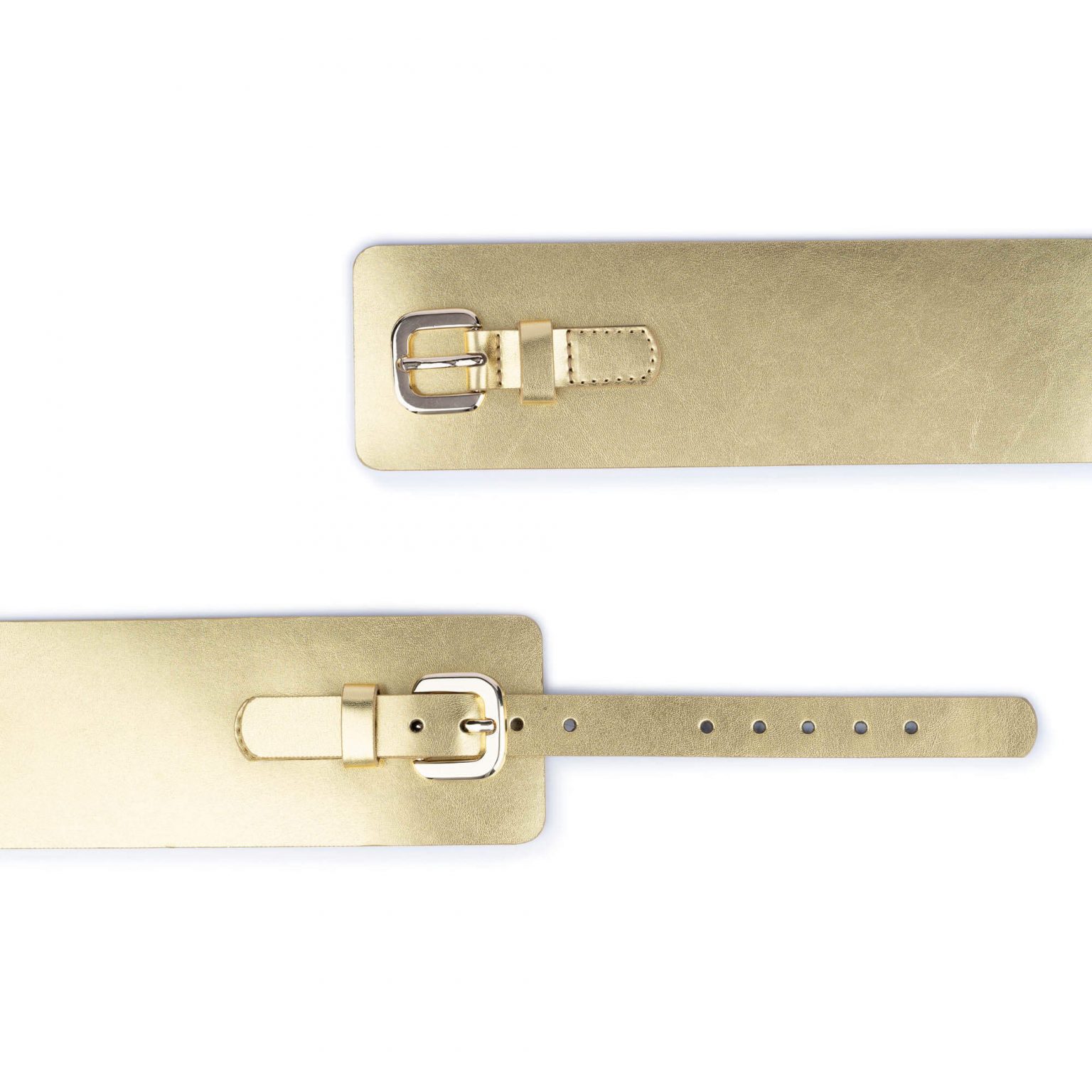 Womens Waist Gold Corset Belt | Genuine Leather