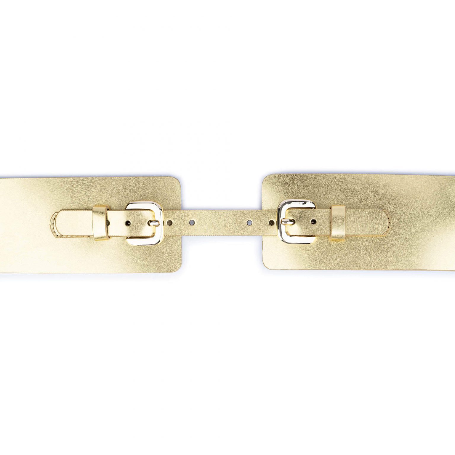 Womens Waist Gold Corset Belt | Genuine Leather