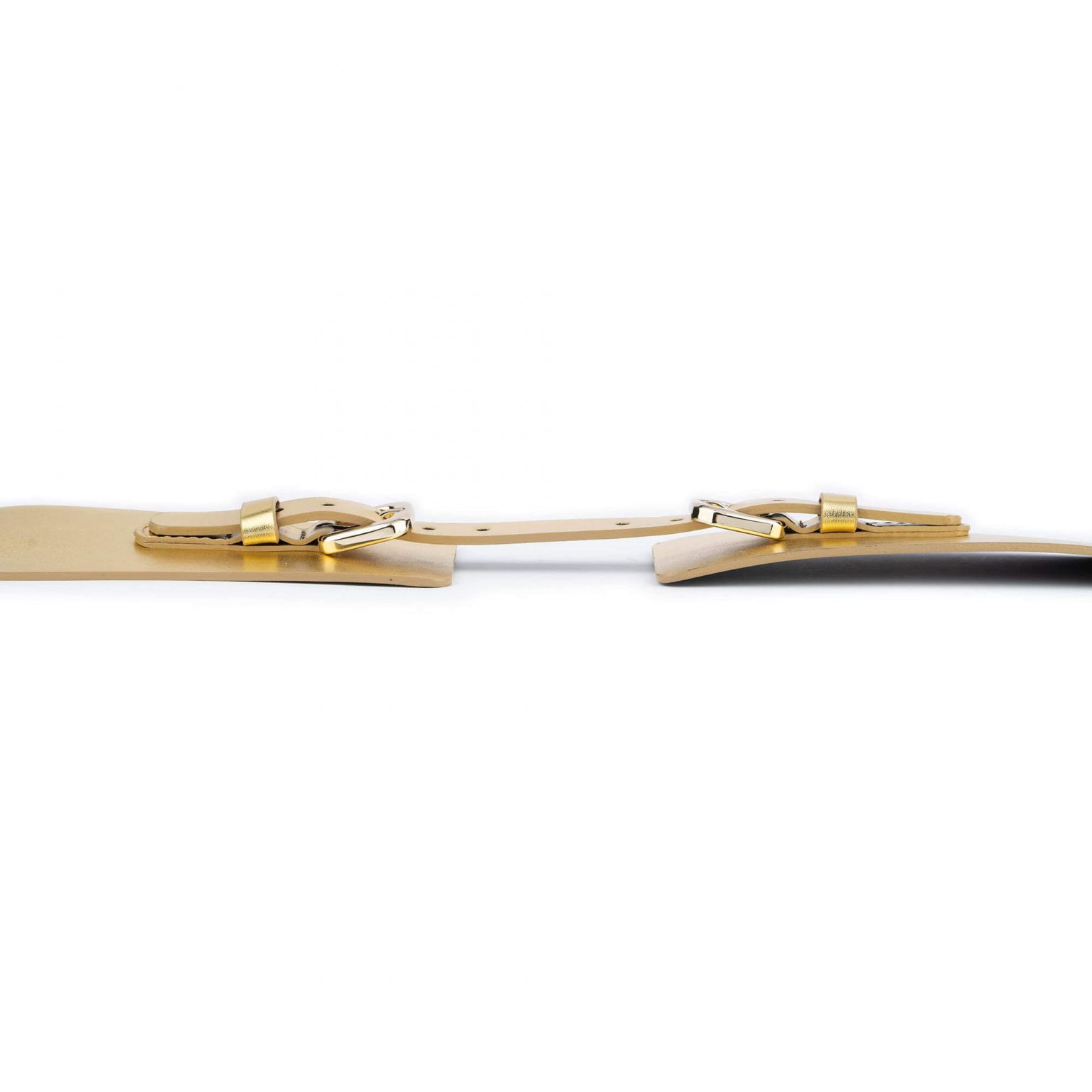 Womens Waist Gold Corset Belt | Genuine Leather