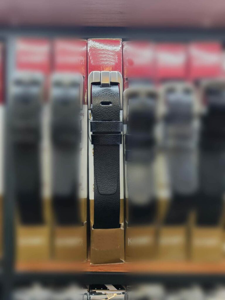 Buy Buffalo Belt For Men Black Leather Thick - LeatherBeltsOnline.com