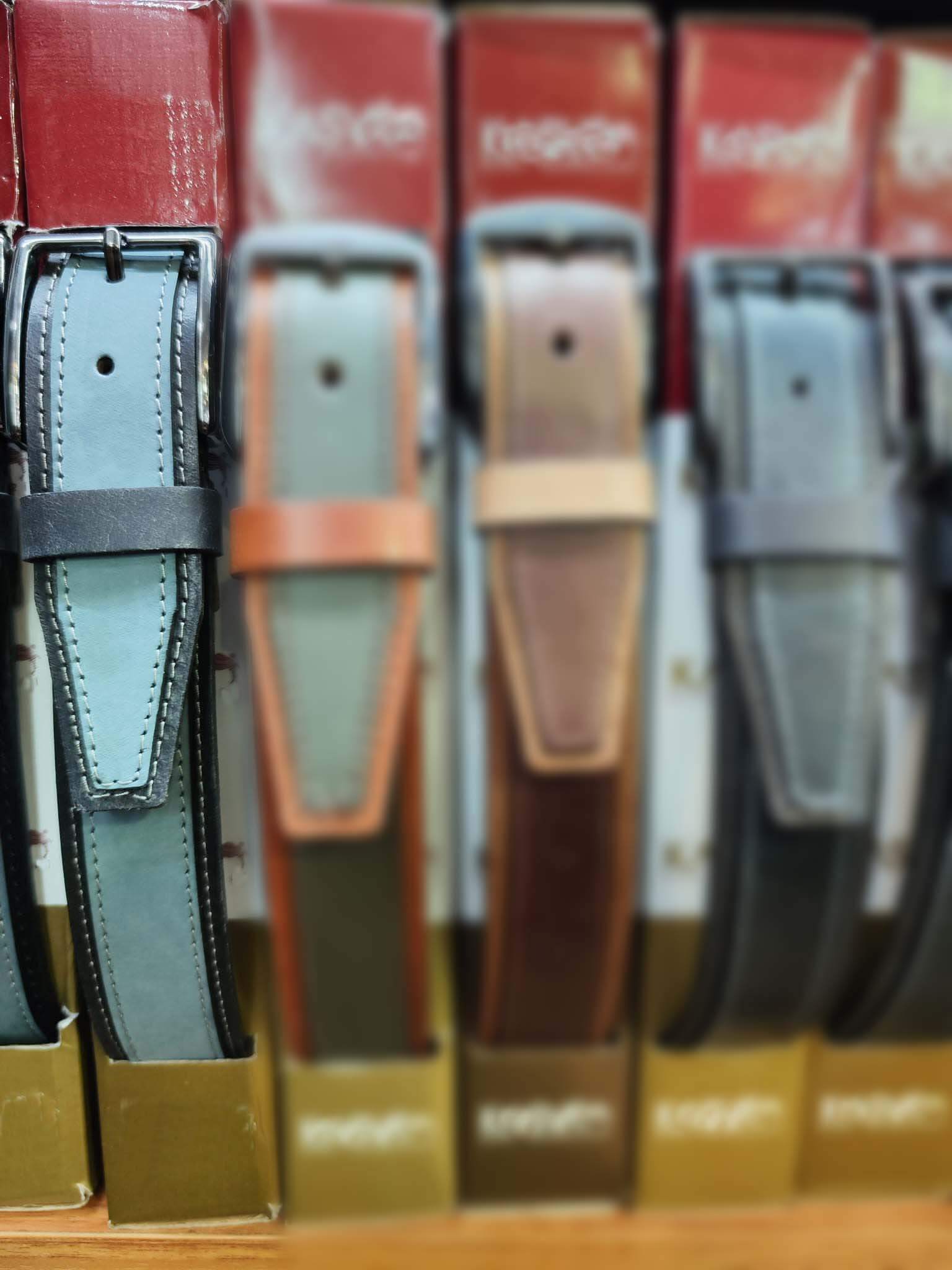 Buy Unique Belt For Guys Jeans Light Blue Black Leather ...