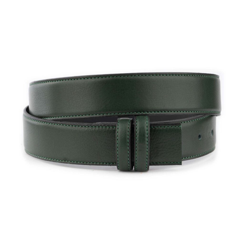 Buy Forest Green Belt Strap Replacement Leather High Quality ...