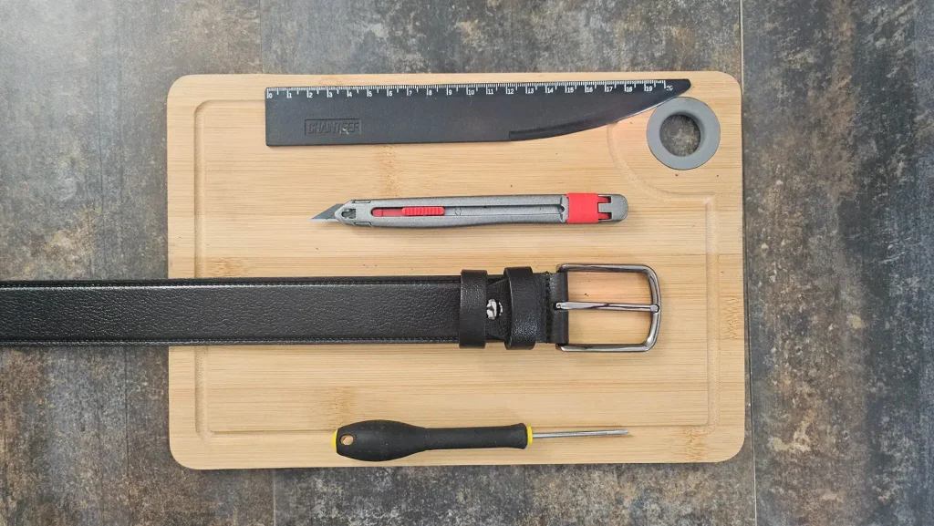 How to Shorten a Leather Belt